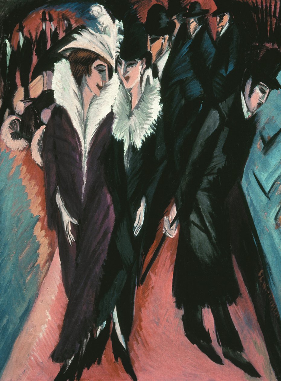Calle Berlín Ernst Ludwig Kirchner Impresión De Arte