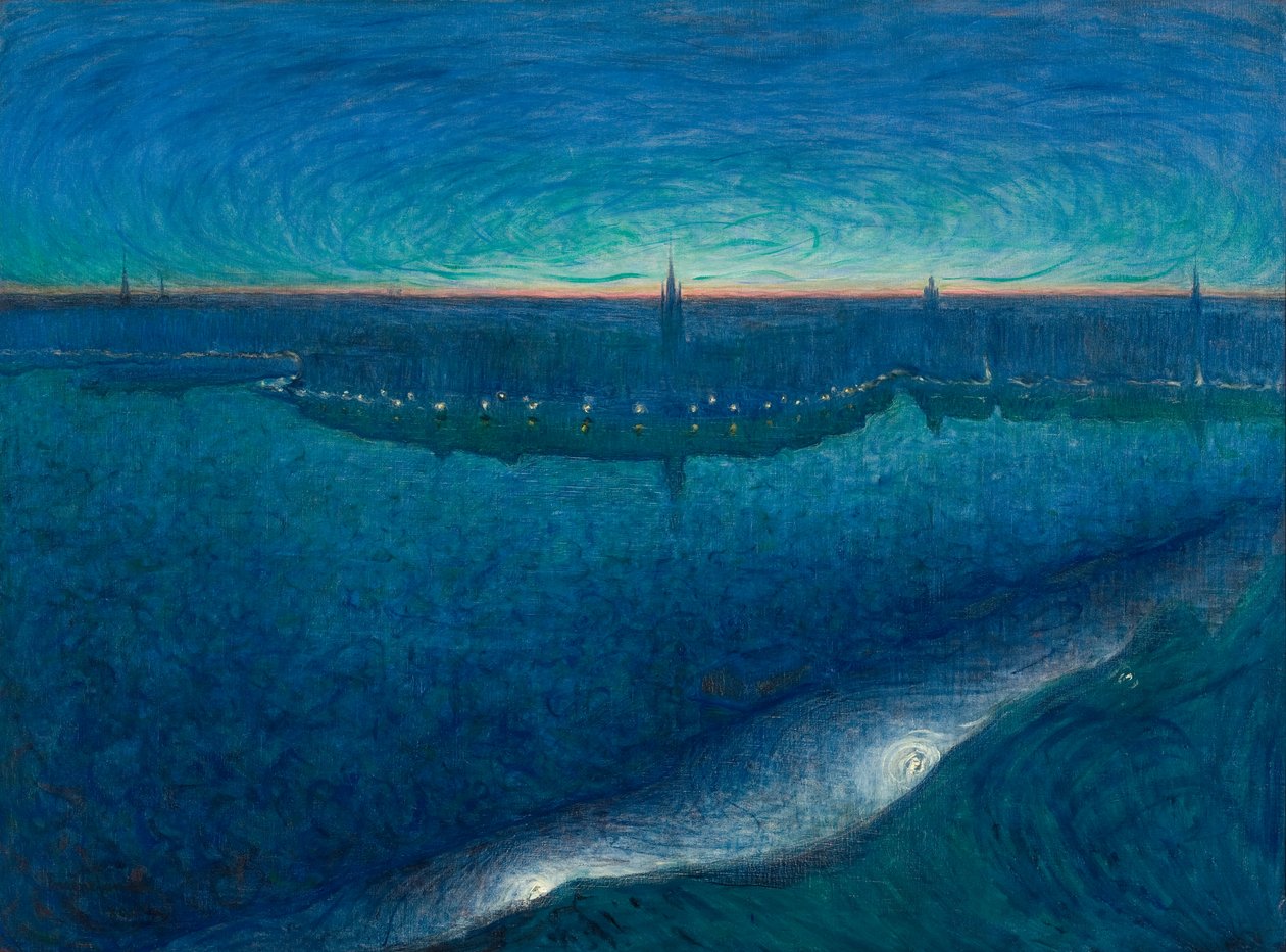 Amanecer sobre Riddarfjarden | Eugène Jansson