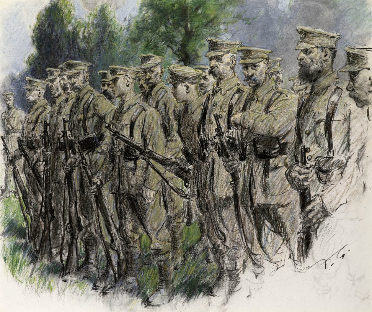 Reclutamiento de Voluntarios de Norfolk, c.1916