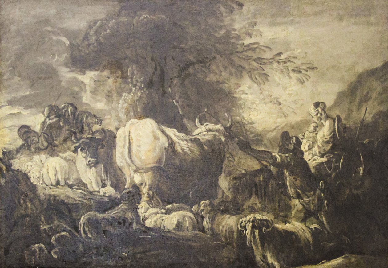 Escena pastoral | François Boucher | Impresión de arte