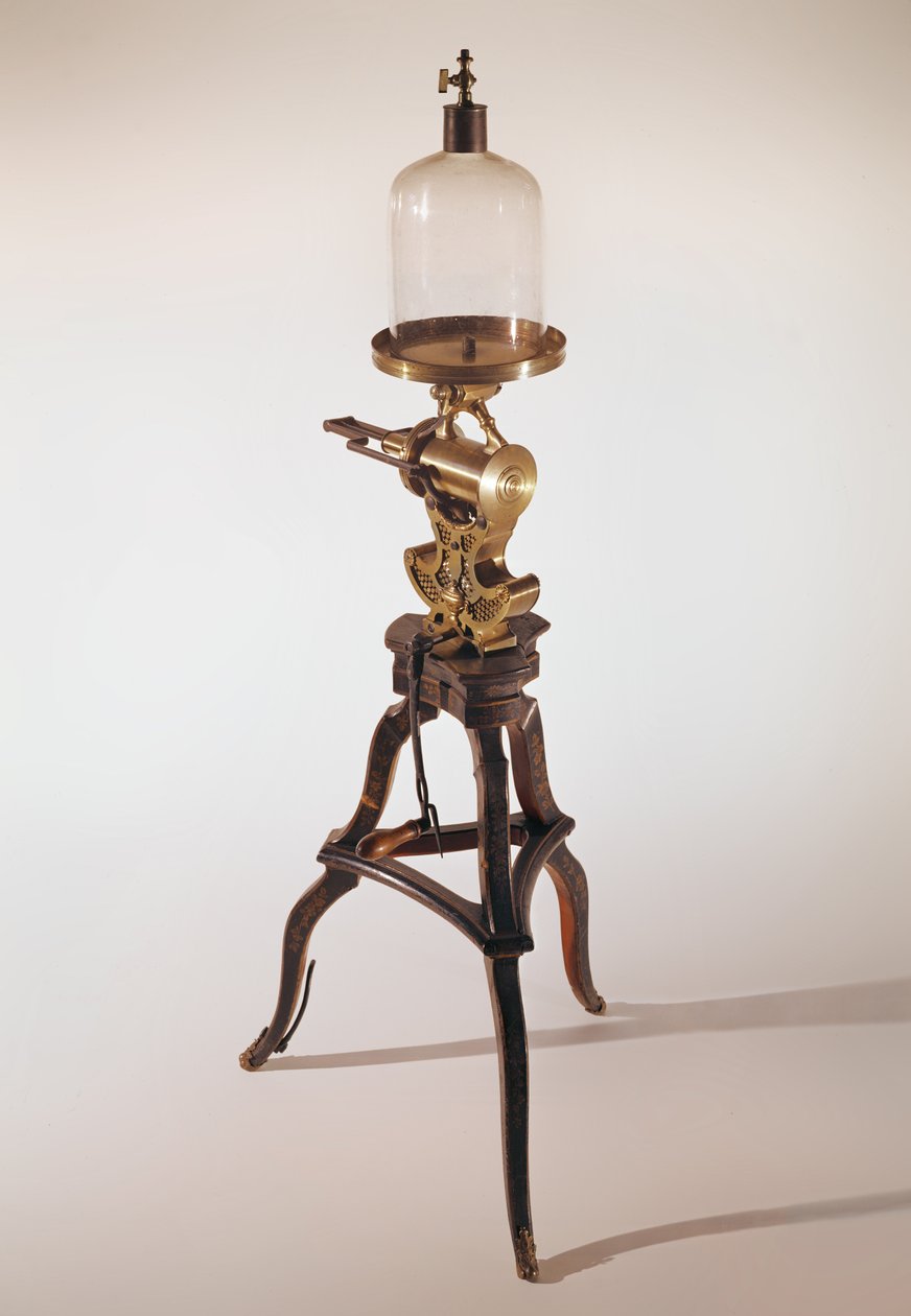 Máquina utilizada por Edme Mariotte (1620-84)