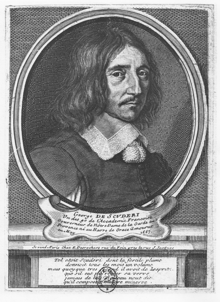 Georges de Scudéry (grabado) | French School