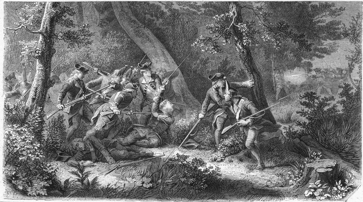 Guerra de los Siete Años (1756-1763): la muerte de Louis d'Assas du Mercou, conocido como el ...