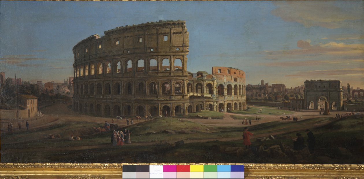 El Coliseo, 1711 | Gaspar van Wittel | Impresión de arte