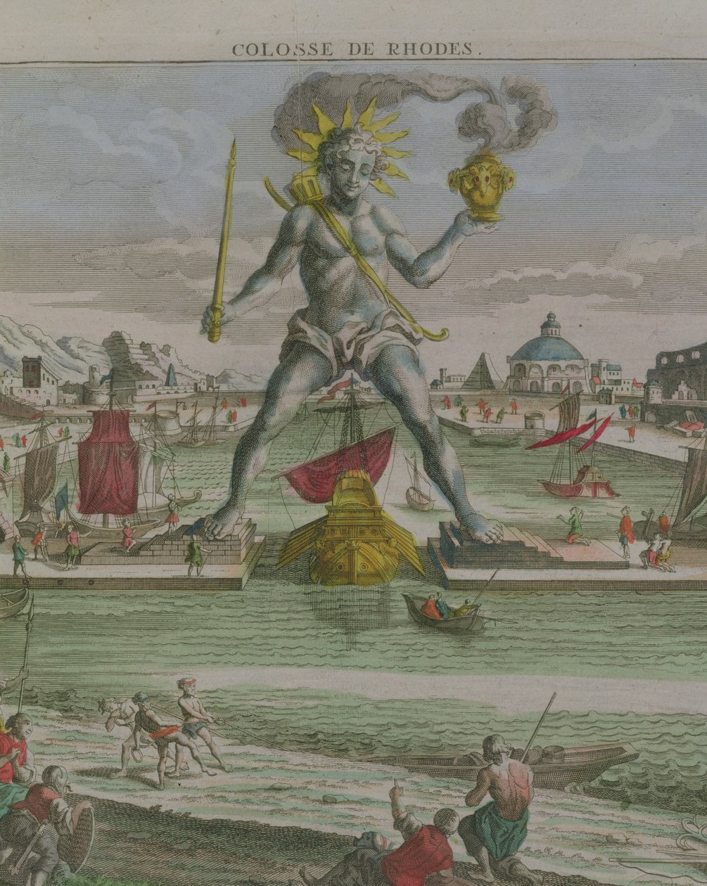 El Coloso de Rodas (detalle) | Georg Balthasar Probst