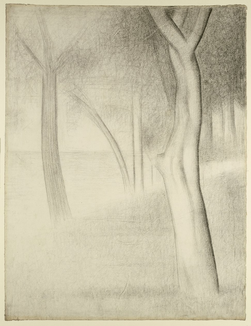 Árboles | Georges Pierre Seurat | Impresión de arte