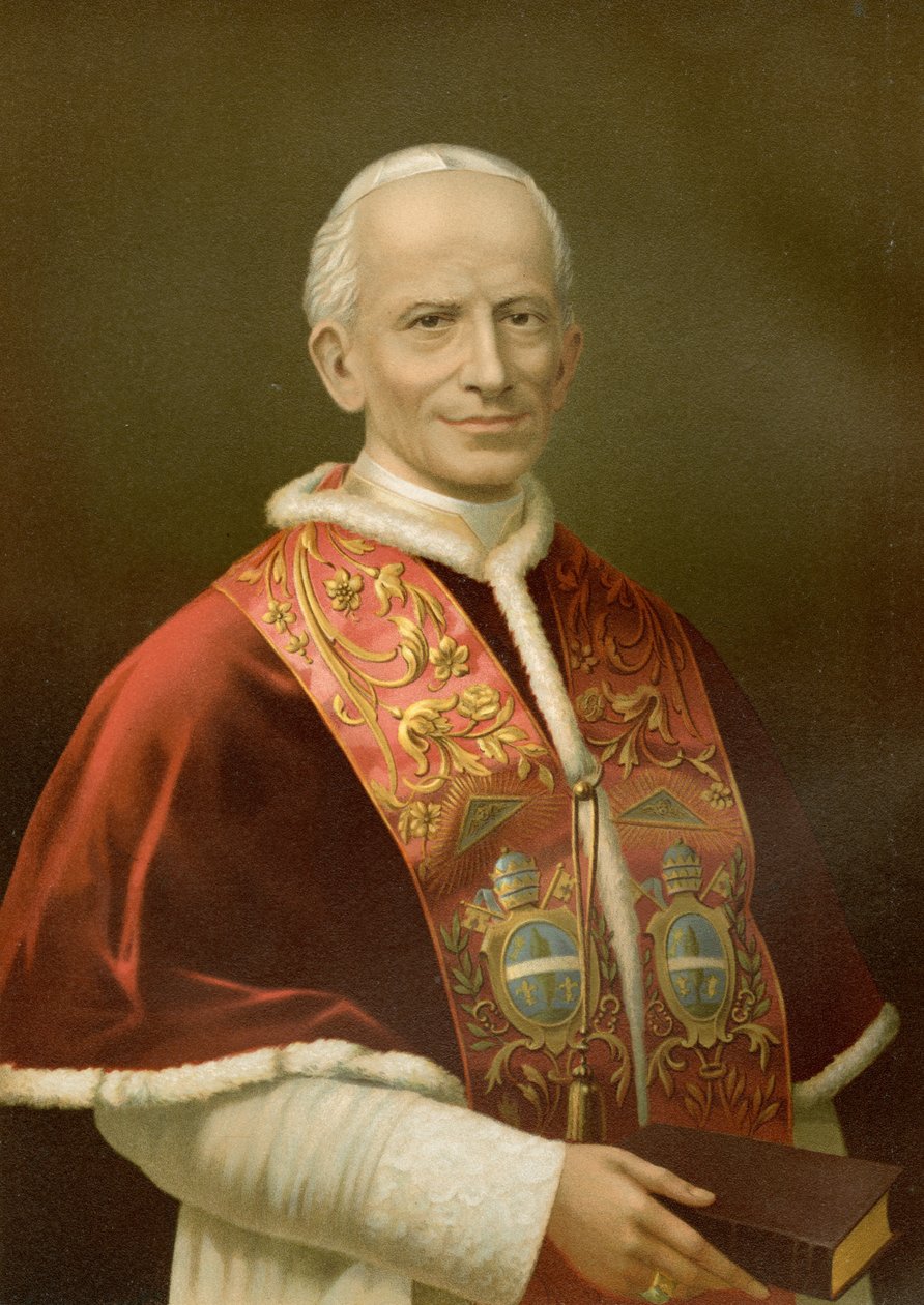 Papa León XIII | German School | Impresión de arte