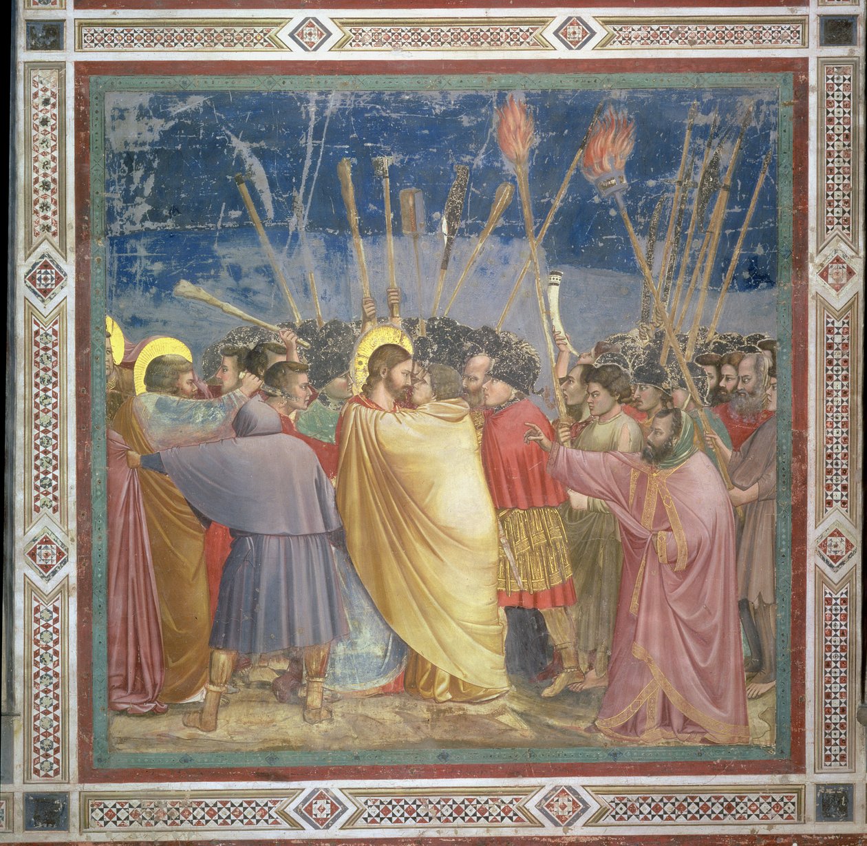 La Traición de Cristo, c.1305 | Giotto di Bondone
