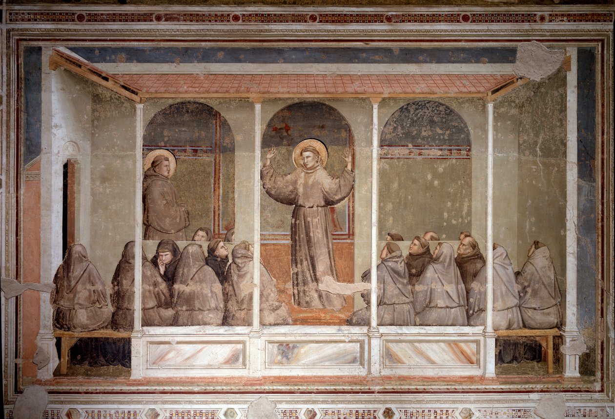 San Francisco aparece a un capítulo en Arles durante la predicación de ...