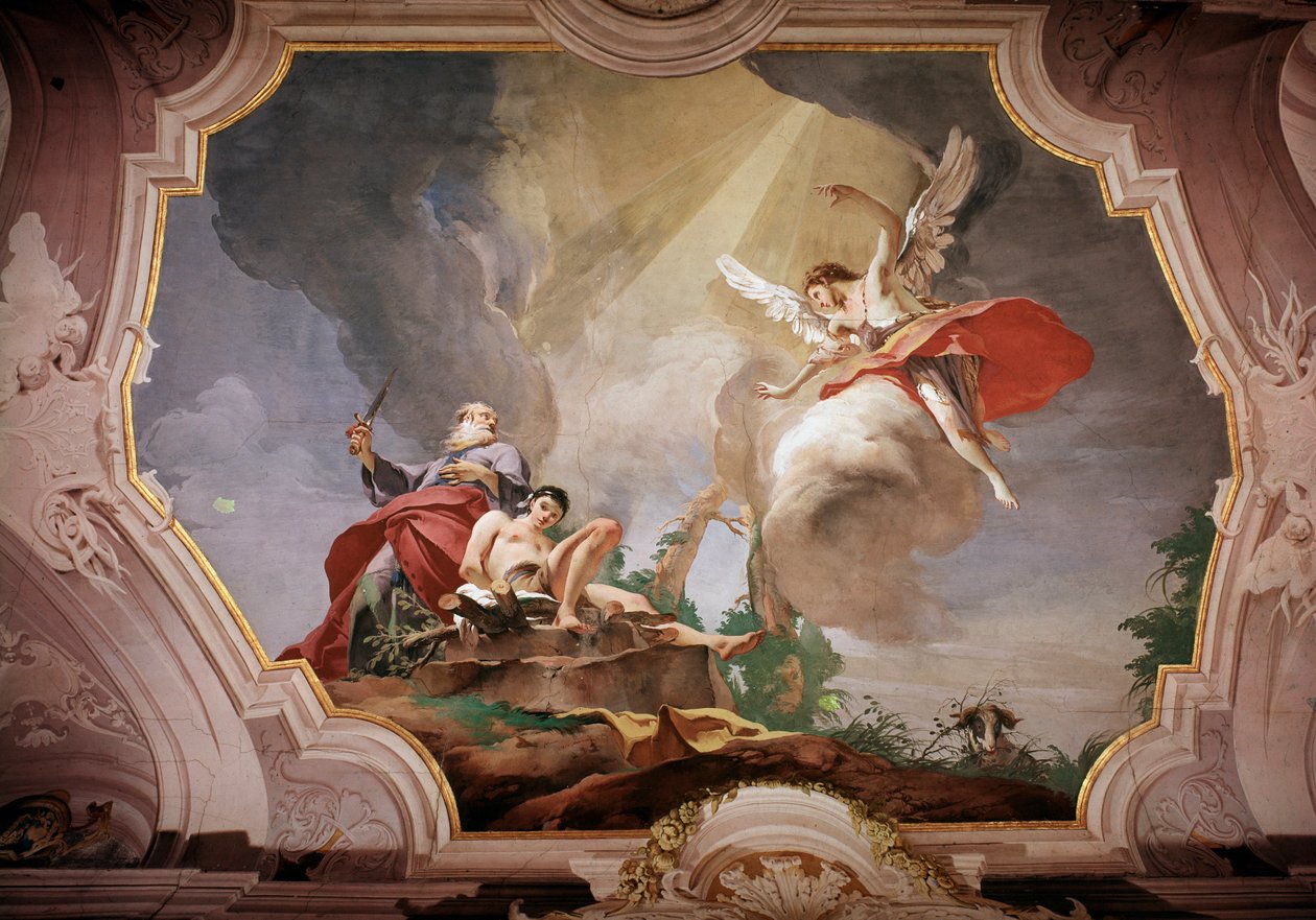 El sacrificio de Isaac | Giovanni Battista Tiepolo