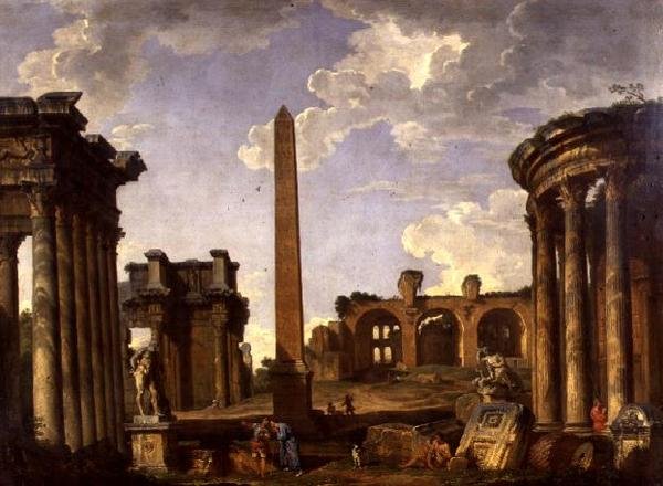 Capricho romano | Giovanni Paolo Pannini