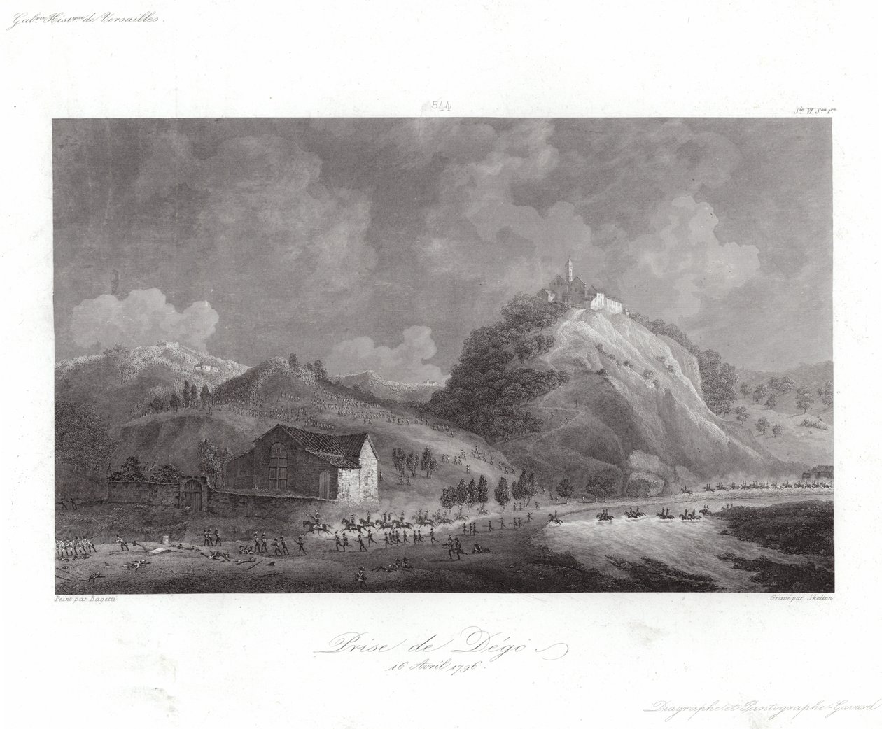 Prise De Dego | Giuseppe Pietro Bagetti | Impresión de arte