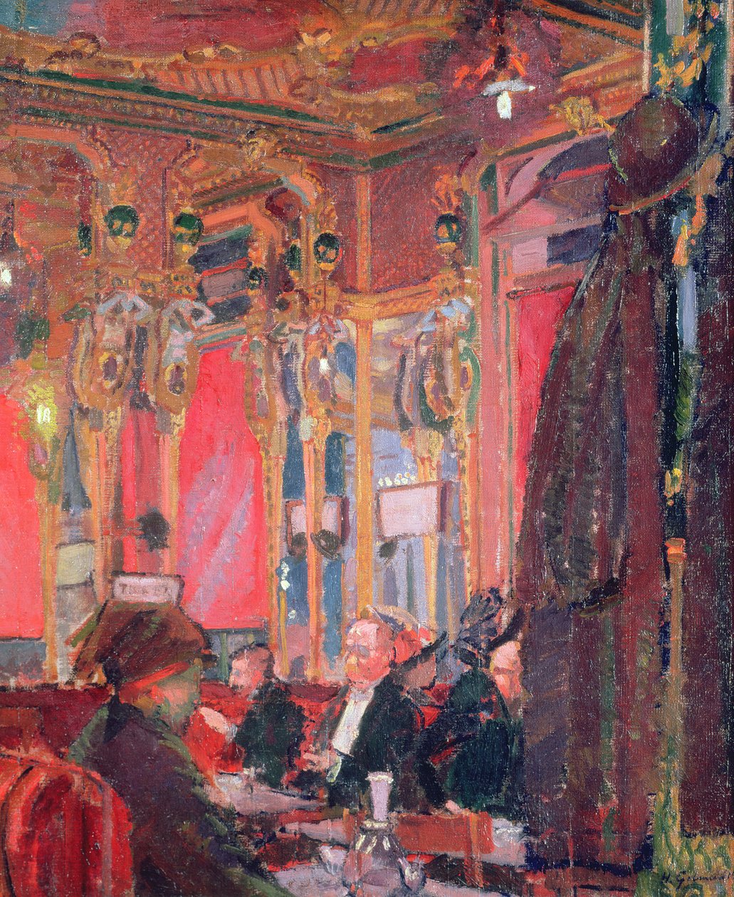 El Café Royal, 1912 | Harold Gilman | Impresión de arte