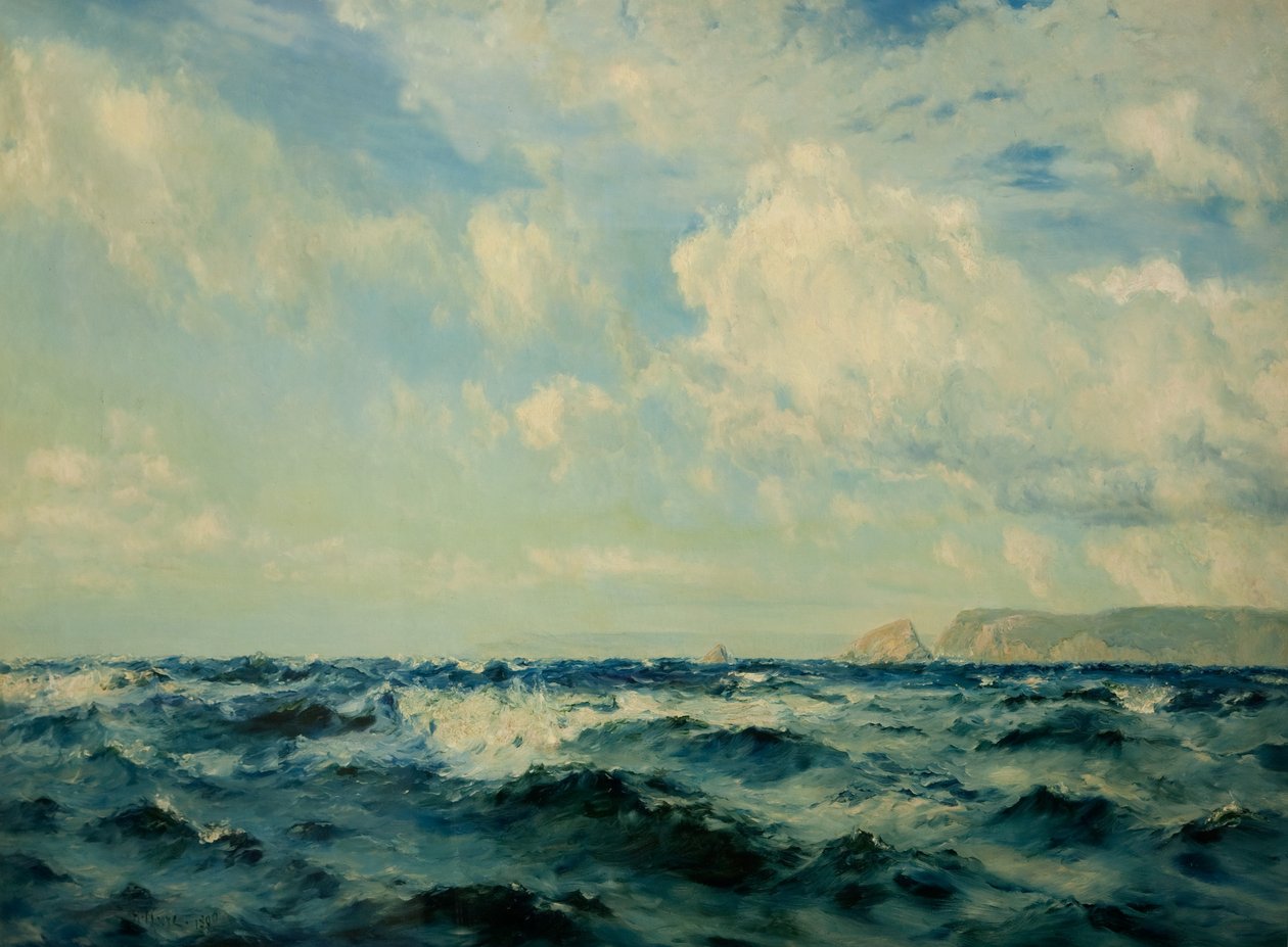 Un día ventoso en la Isla de Wight | Henry Moore