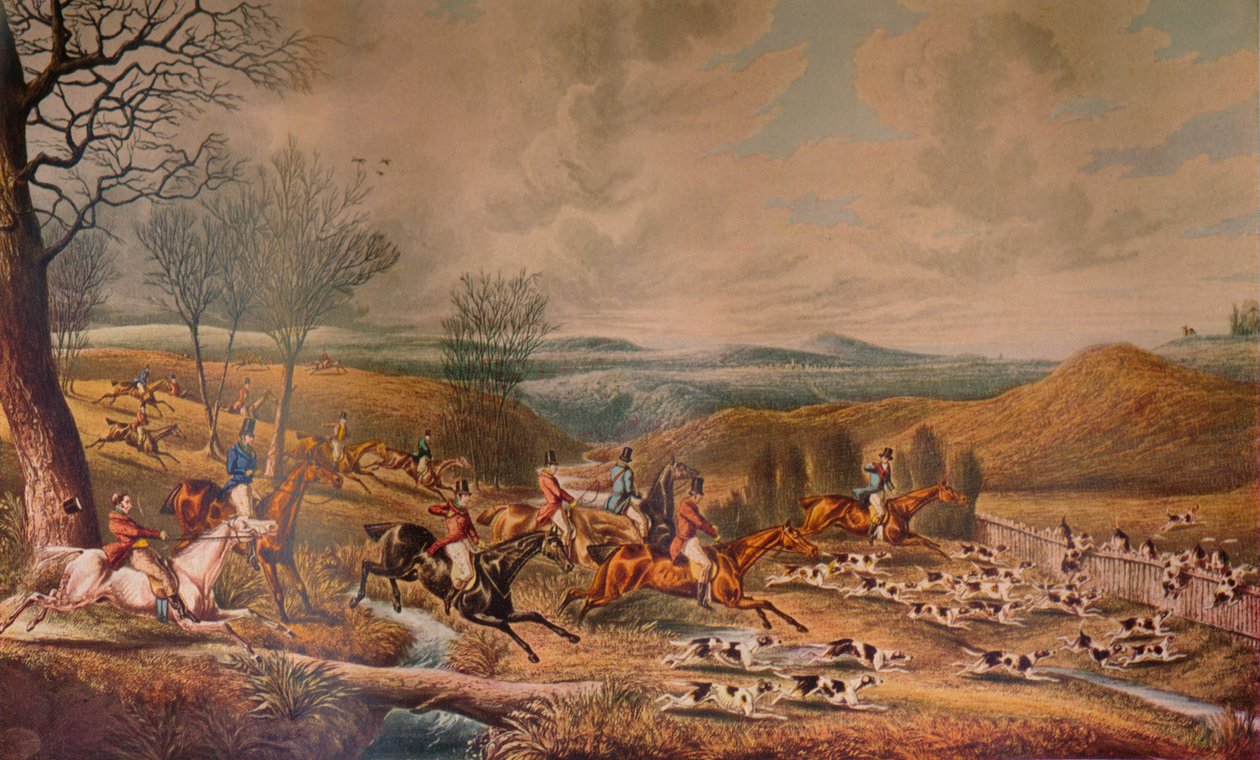 La caza del corzo | Henry Thomas Alken | Impresión de arte