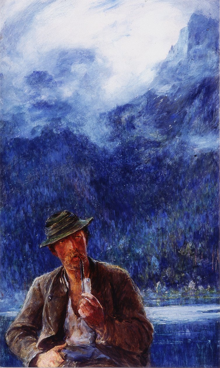 El pescador de Hintersee | Hubert von Herkomer