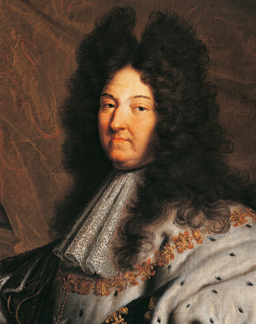 Retrato de Luis XIV de Francia, conocido como Luis el Grande o el Rey Sol