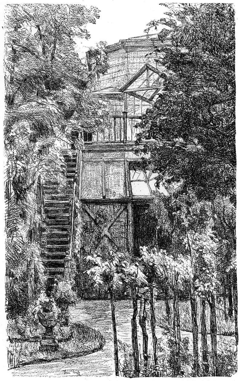 El jardín, c1880-1882 | Isaac Israels | Impresión de arte