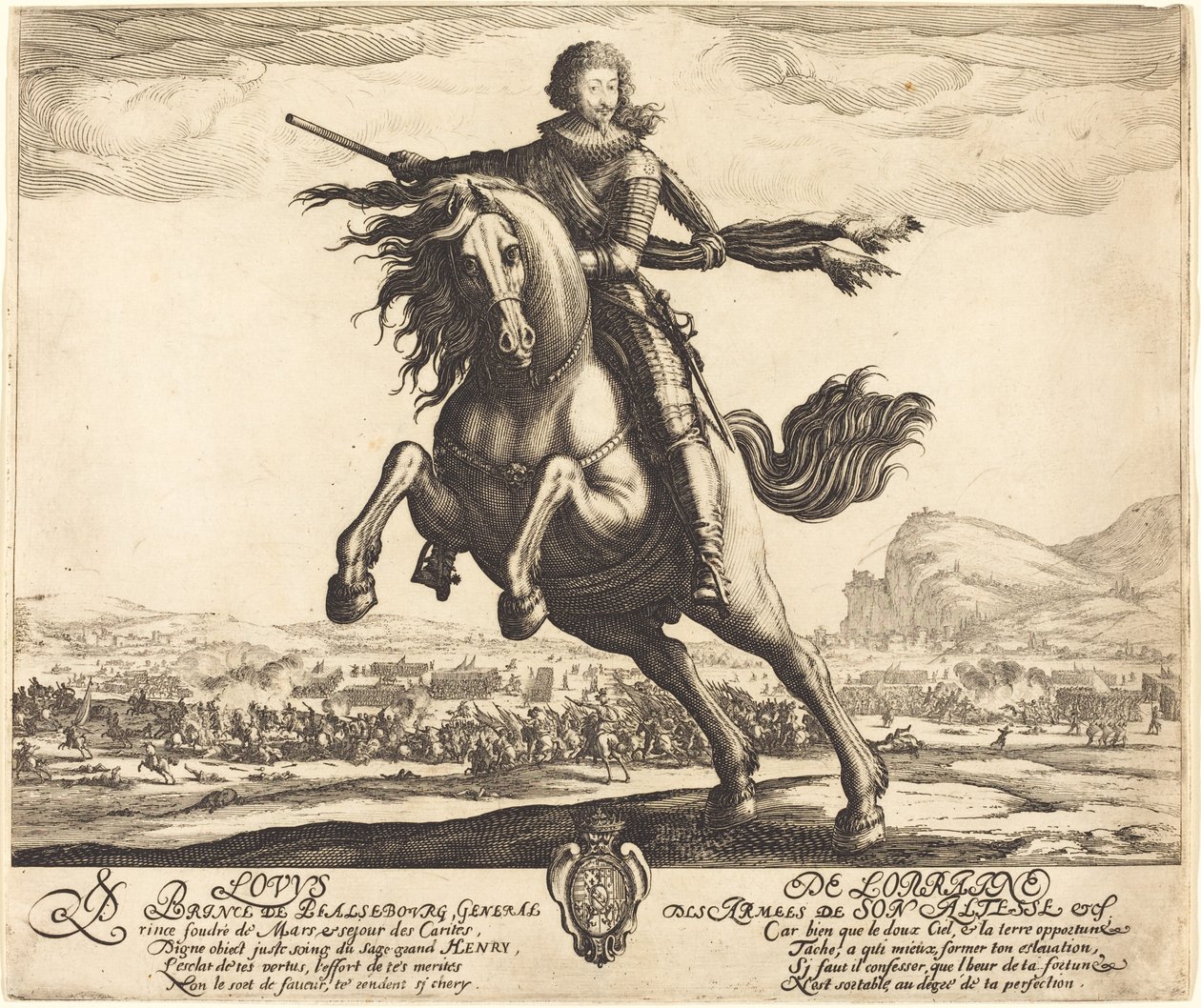 Luis de Lorena, Príncipe de Phalsbourg | Jacques Callot