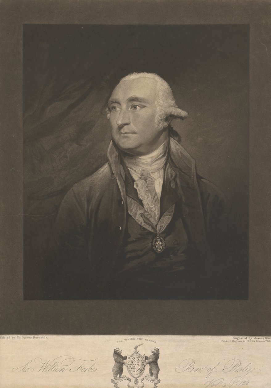 Sir William Forbes, 6º Barón de Monymusk y Pitsligo