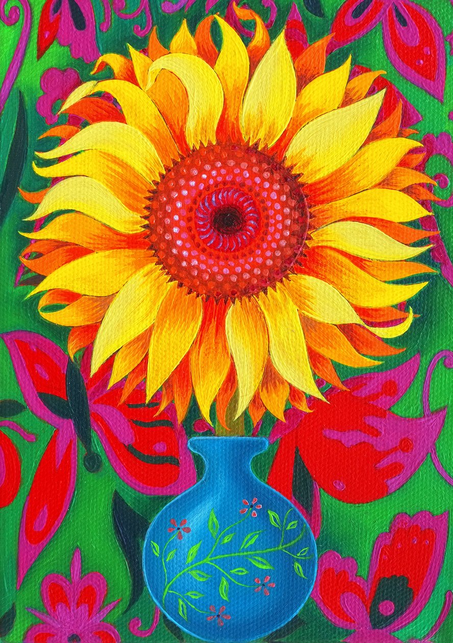 Girasol, 2015, | Jane Tattersfield | Impresión de arte