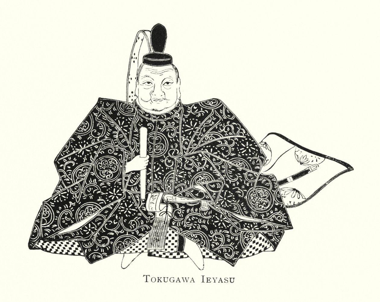 Tokugawa Ieyasu | Japanese School | Impresión de arte