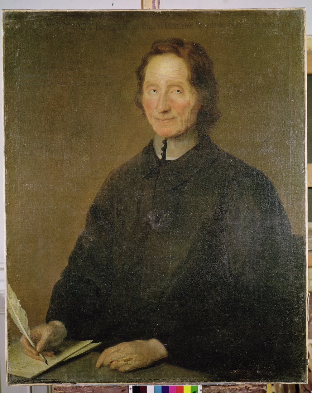 Retrato de Nicolas de Malebranche (1628-1715) principios del siglo XIX