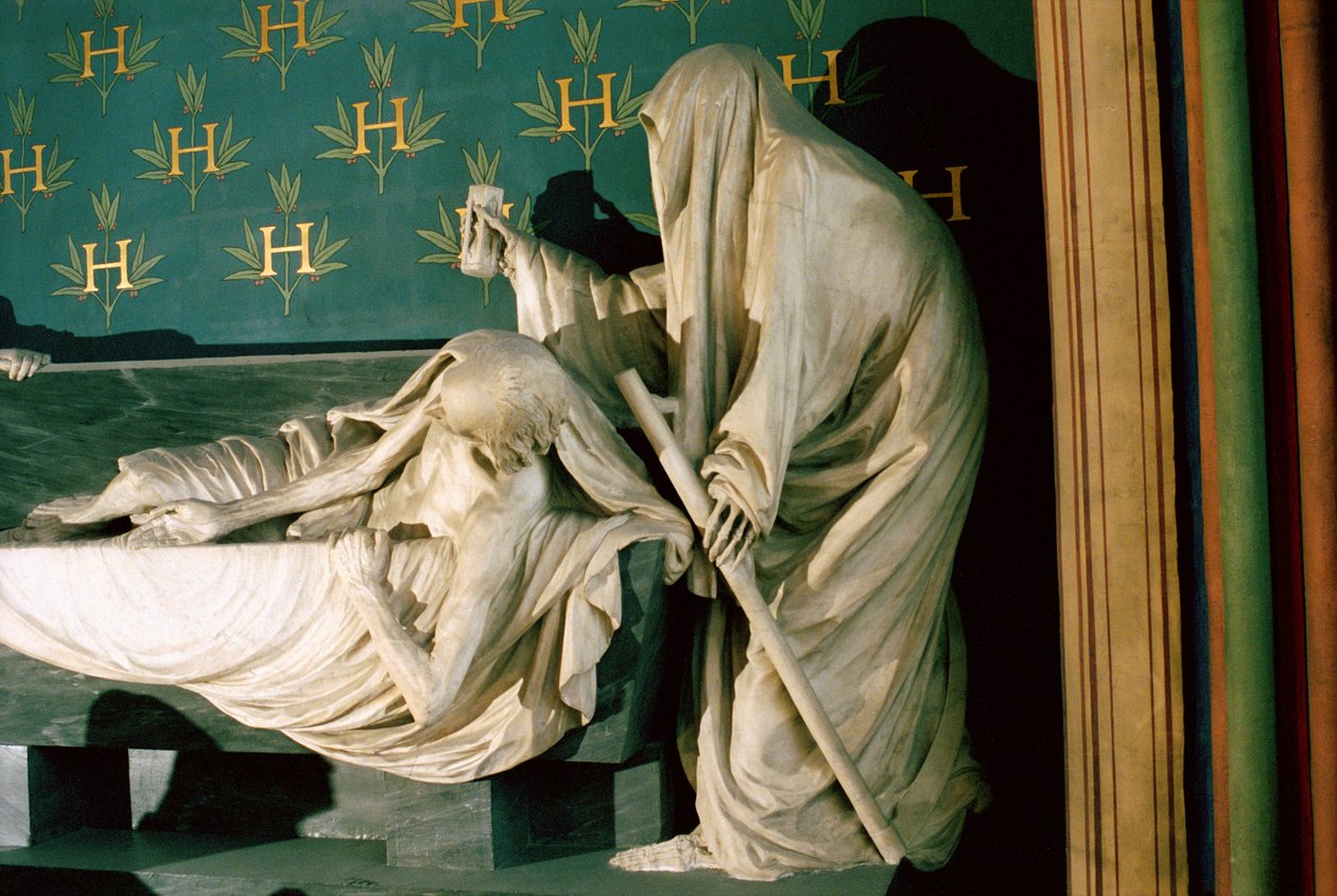 Mausoleo del Teniente General Henry Claude d'Harcourt (detalle)