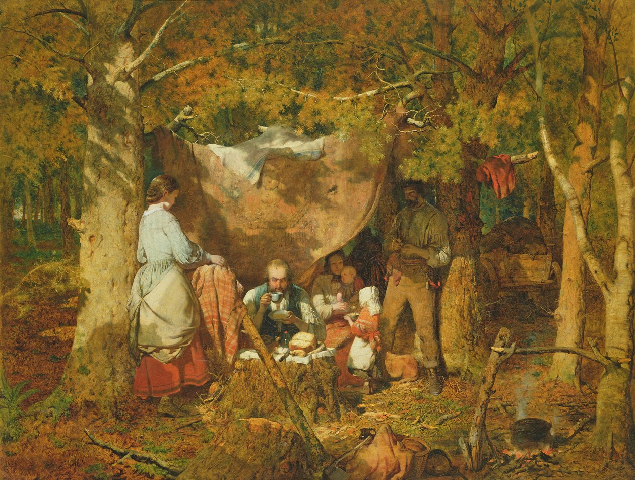 Vida en el bosque | John Ritchie | Impresión de arte