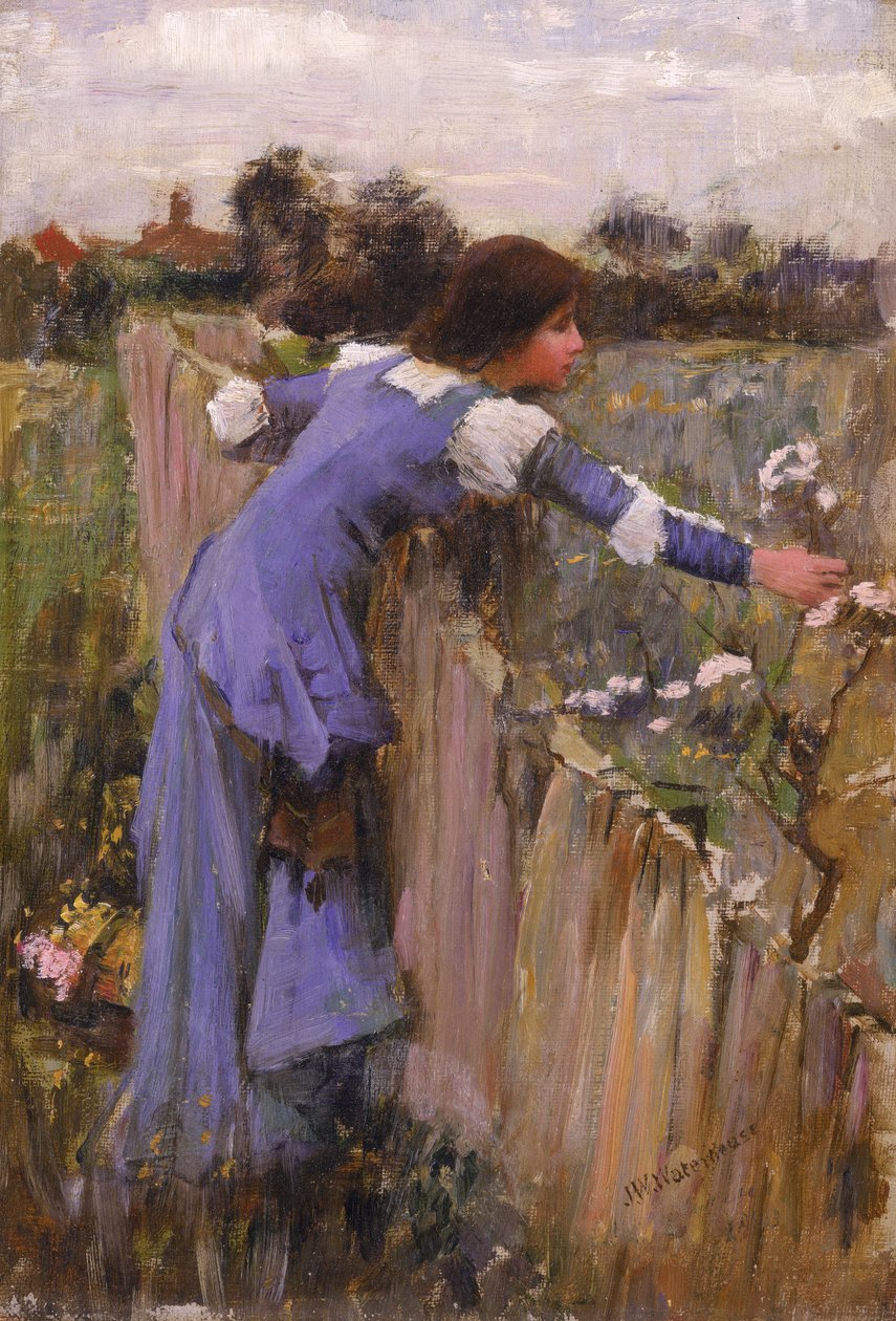 El Recolector de Flores | John William Waterhouse