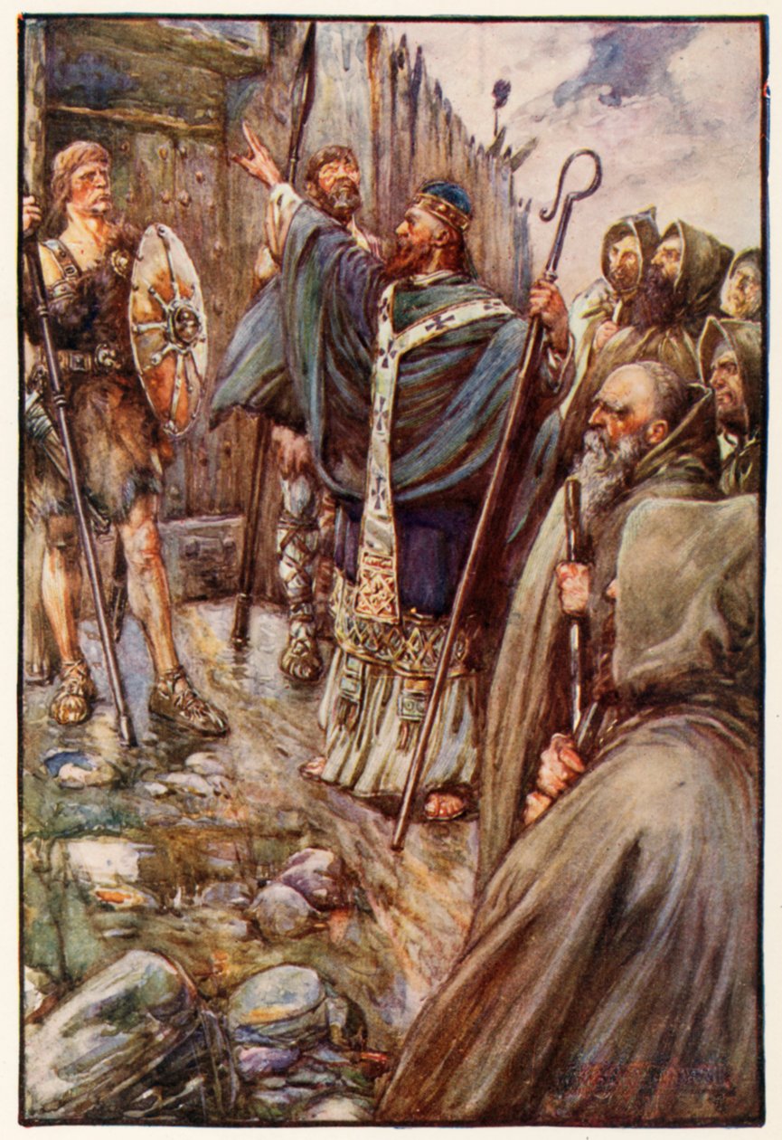San Columba | Joseph Ratcliffe Skelton | Impresión de arte