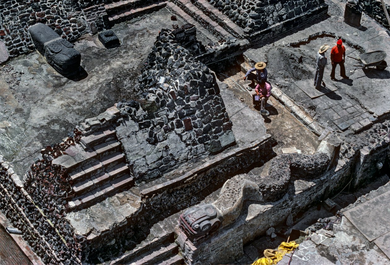Templos Aztecas En Tenochtitlan