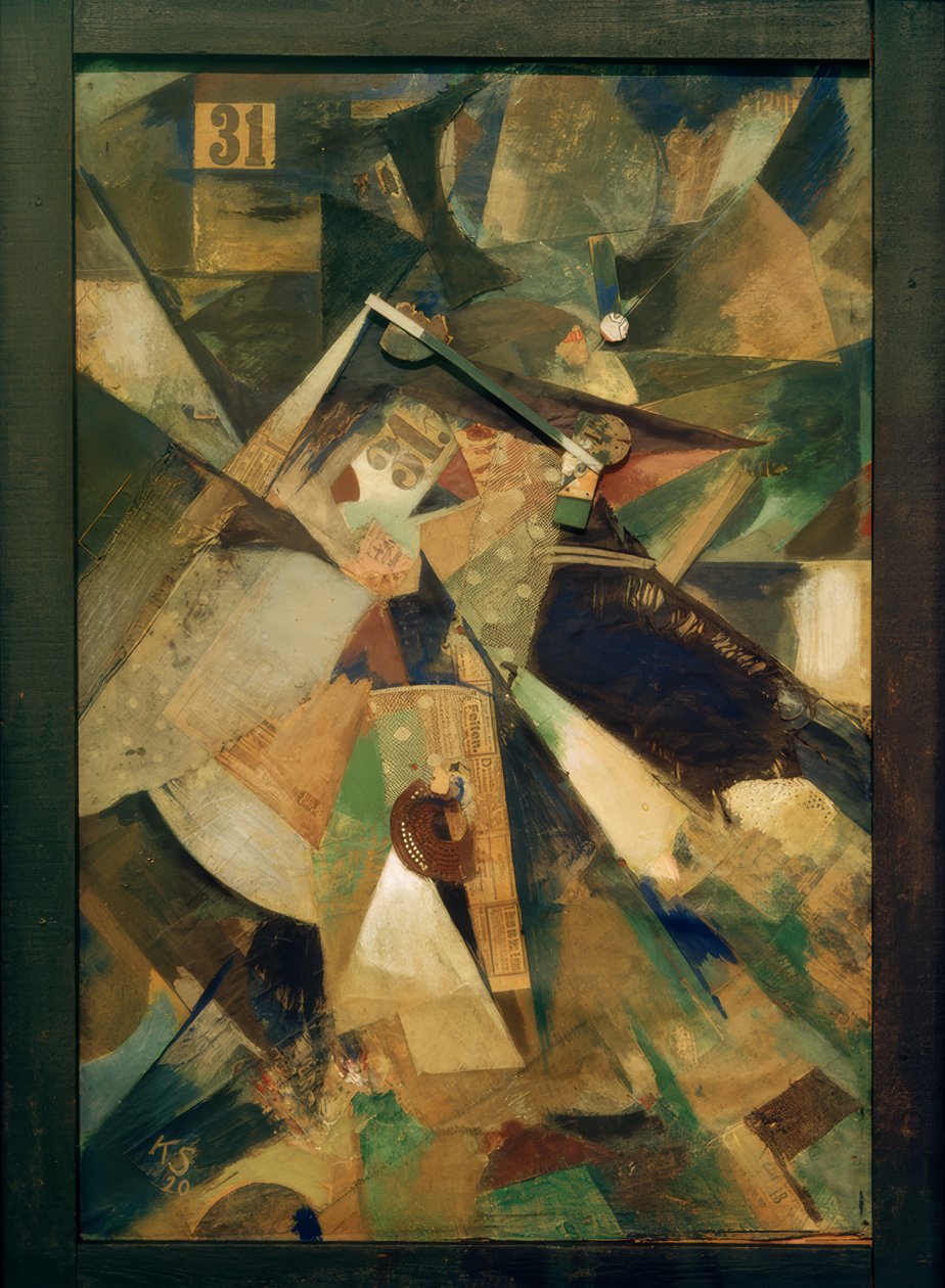 Merzbild Treinta y uno | Kurt Schwitters