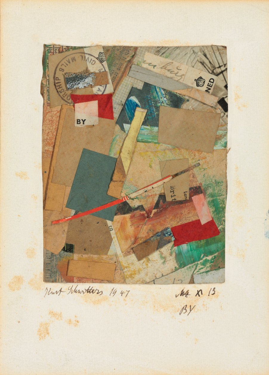 Mz x 13 BY, 1947 | Kurt Schwitters | Impresión de arte
