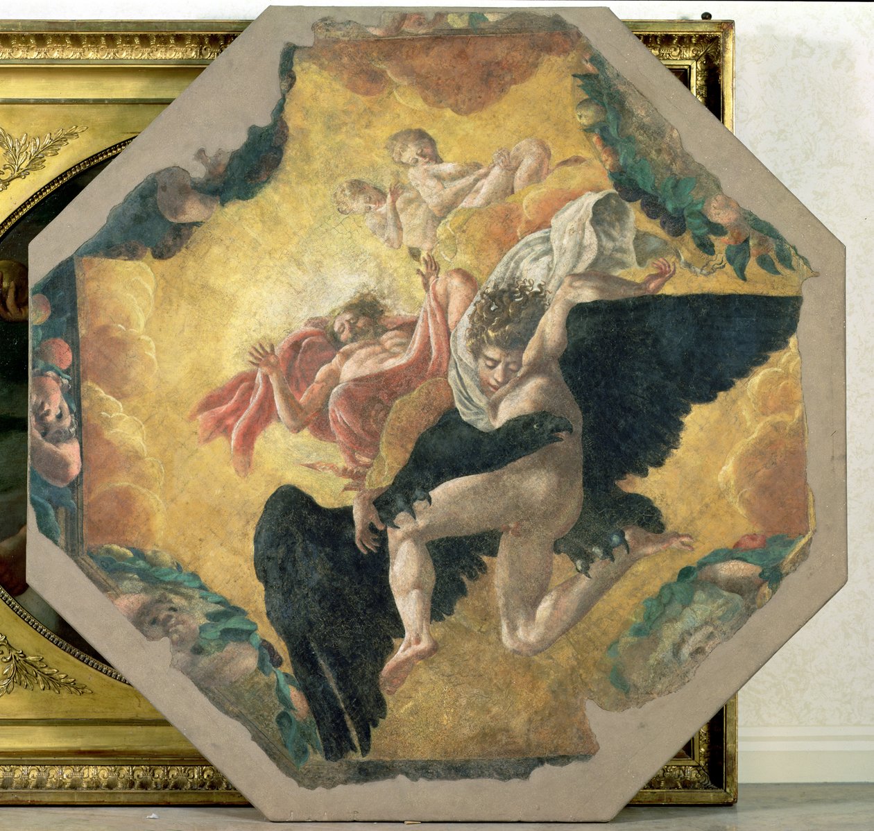 El rapto de Ganímedes | Lelio Orsi da Novellara