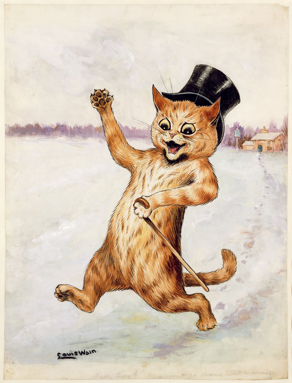 ¡Don Gato! | Louis Wain | Impresión de arte