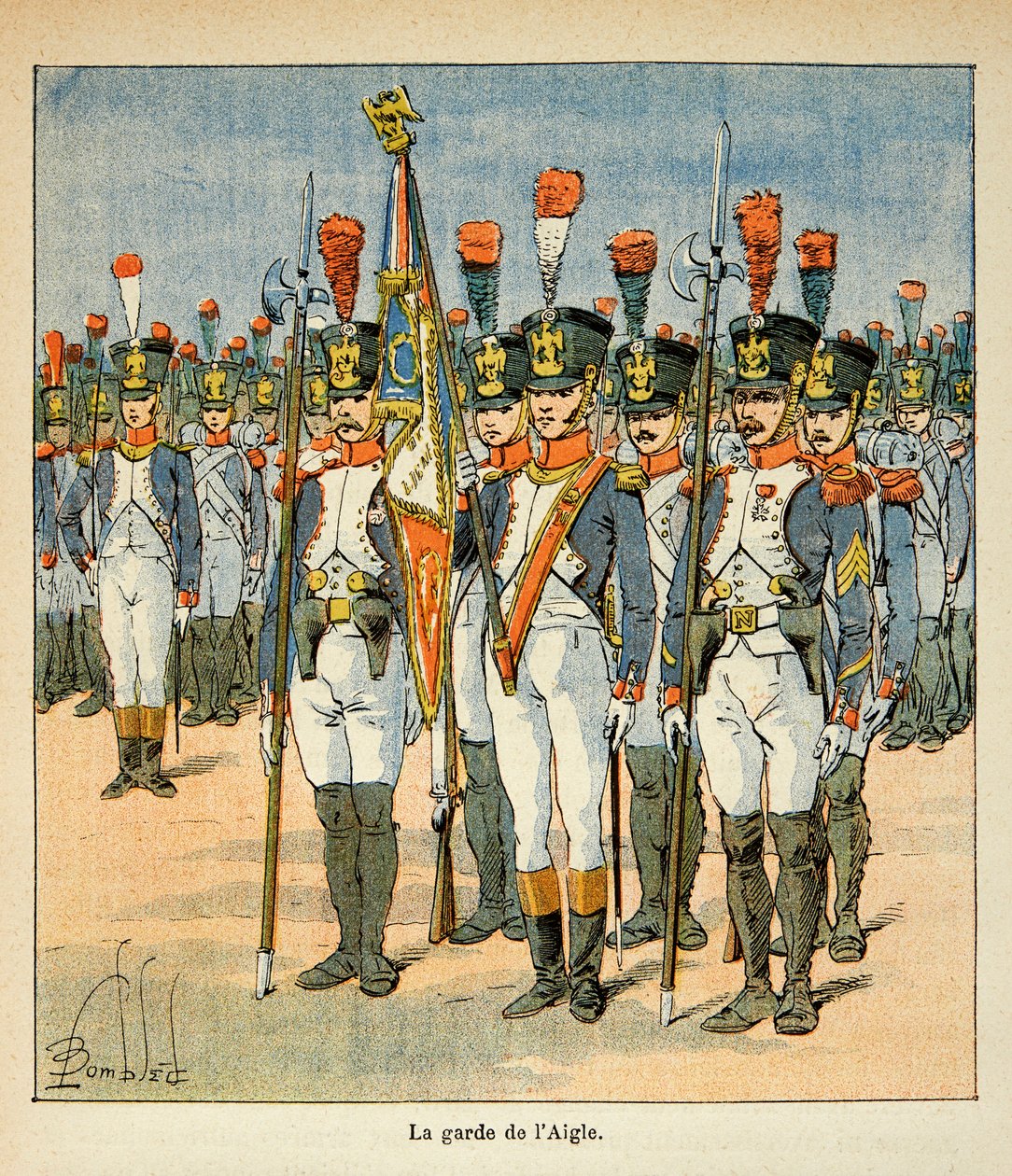 Ilustración de Louis Bombled del libro 'El Memorial de Santa Helena' de ...