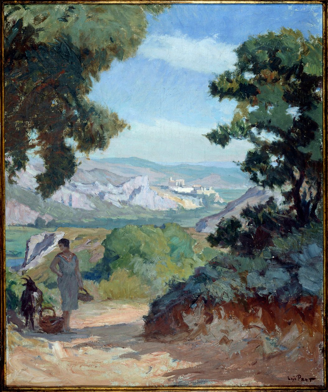 Paisaje rodano | Loys Prat | Impresión de arte