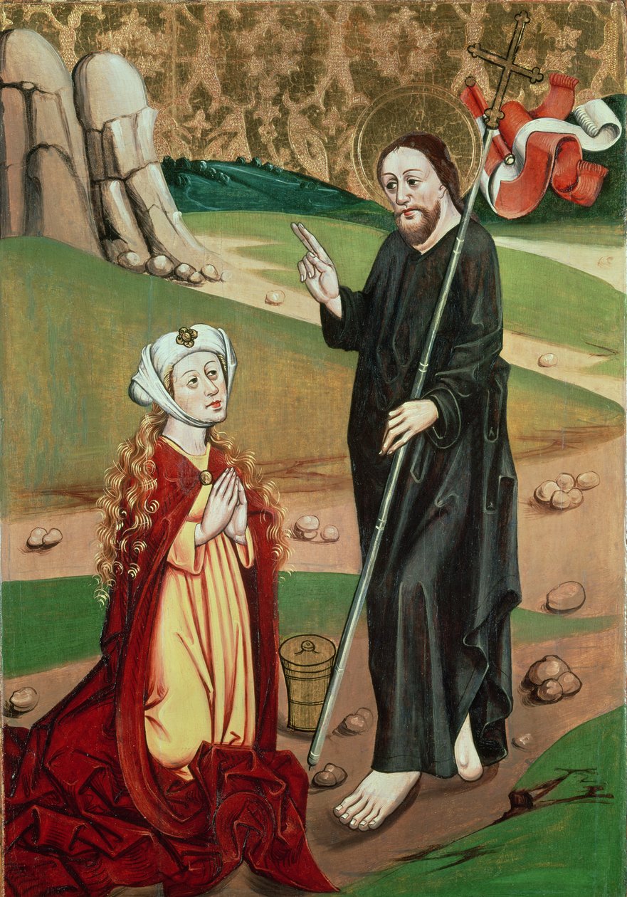 Cristo Aparece a María Magdalena | Master of Janosret
