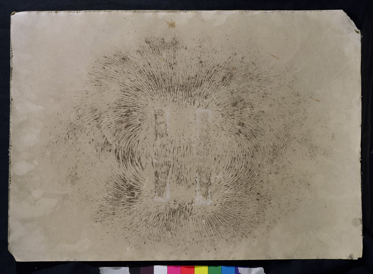 Experimento magnético por Michael Faraday (1791-1867)