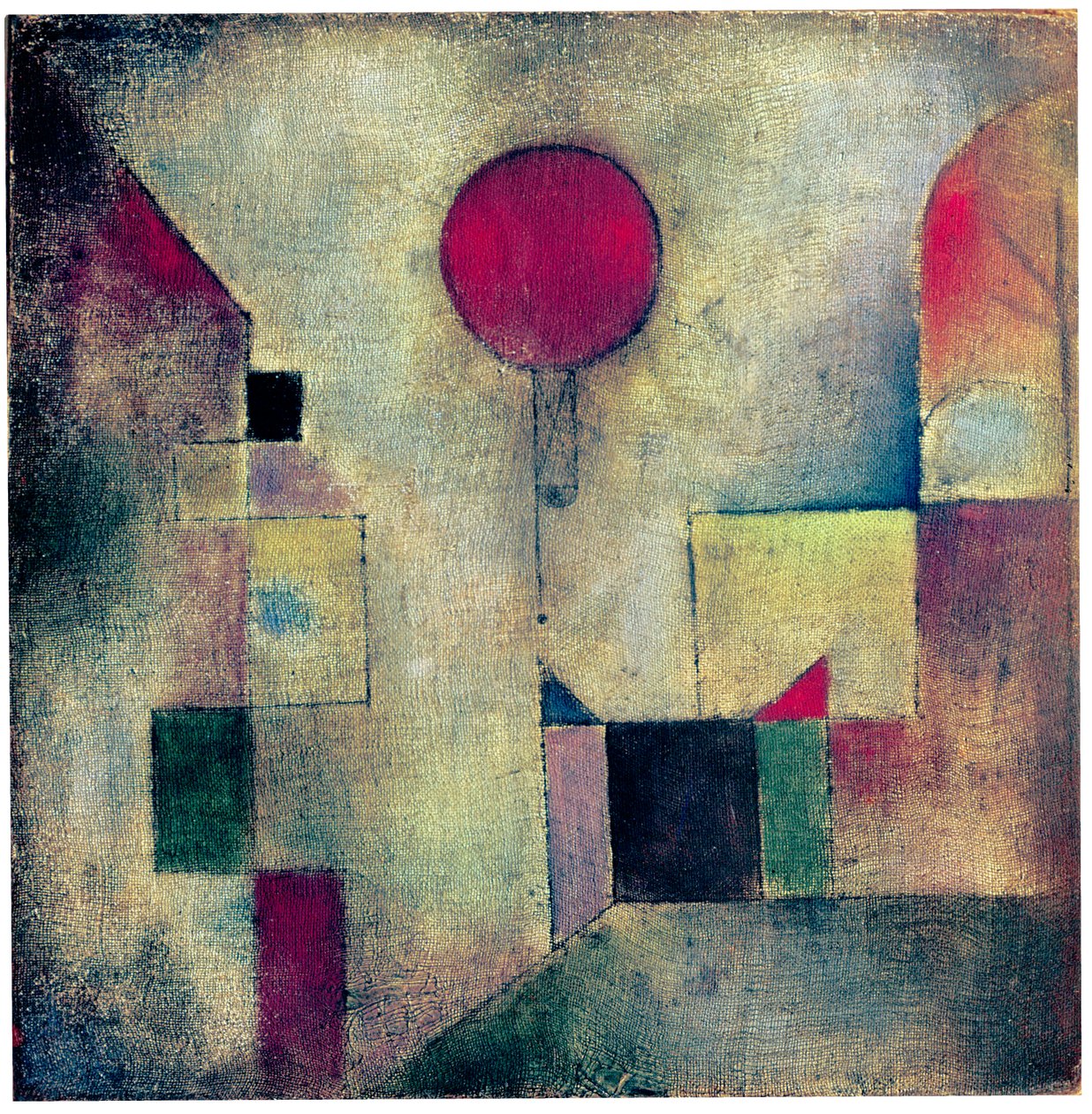 Globo Rojo, 1922 | Paul Klee | Impresión de arte