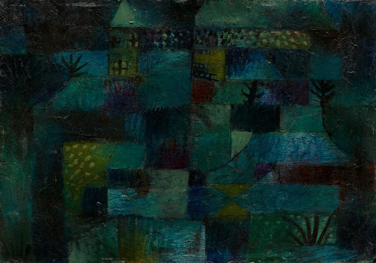 Jardín En Terrazas 1920 Paul Klee Impresión De Arte