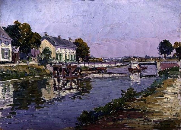 El Puente | Paul Mathieu | Impresión de arte