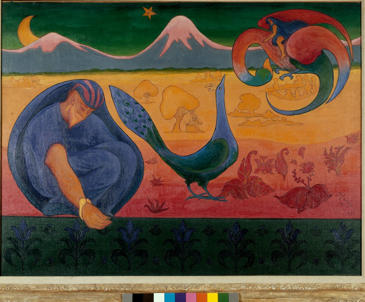 Paisaje de Nabis | Paul Elie Ranson | Impresión de arte