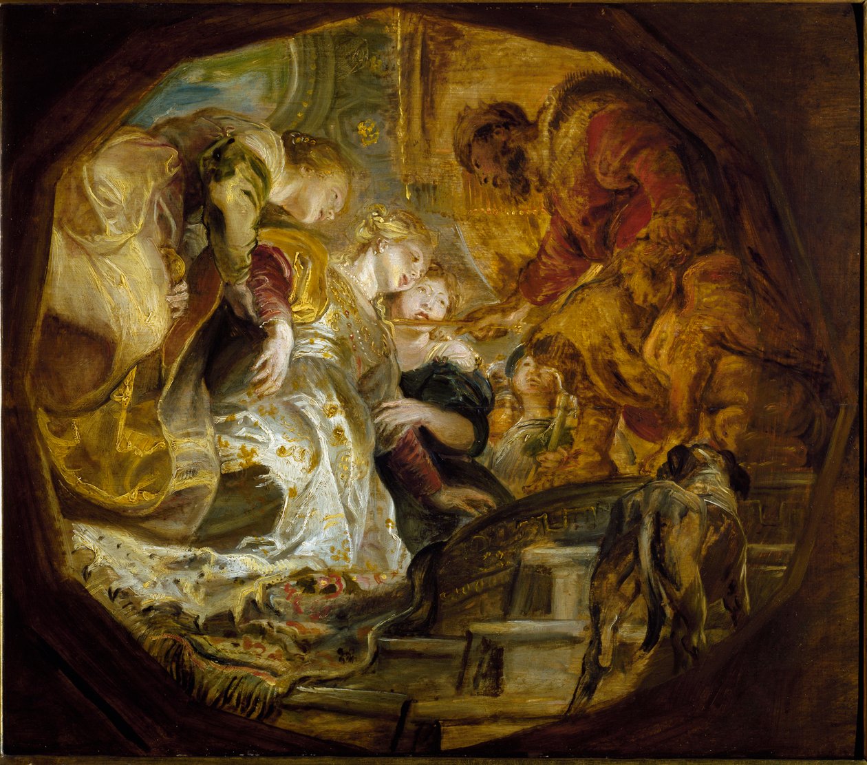 Ester elegida por el Rey Asuero | Peter Paul Rubens