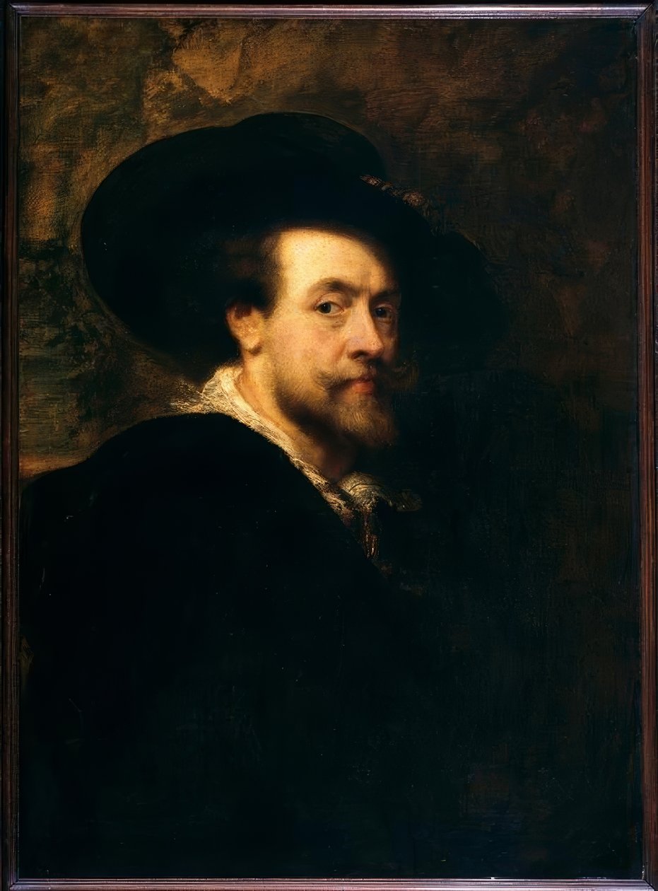 Peter Paul Rubens Autorretrato Portrait Of A Man With A Fur Coat By