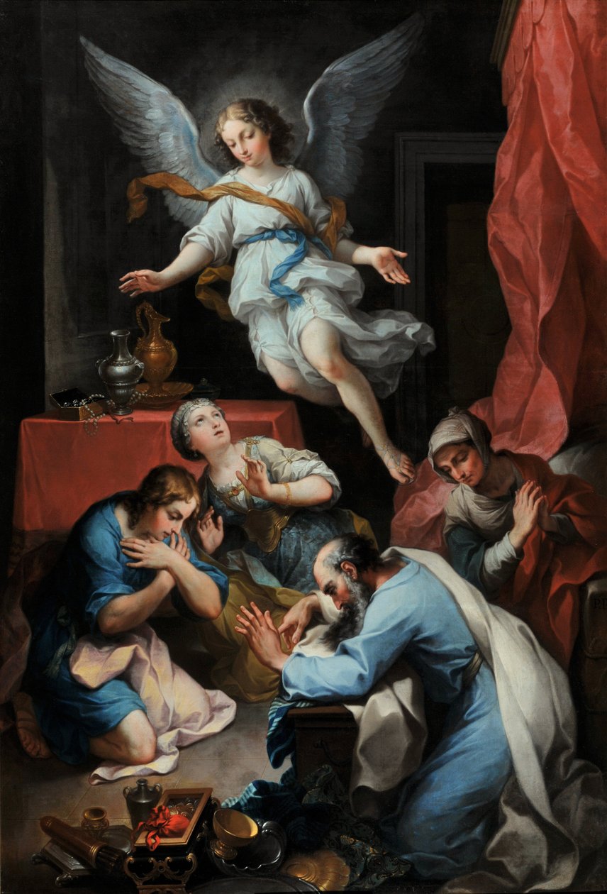 El Ángel Rafael se dio a conocer y se elevó en el aire