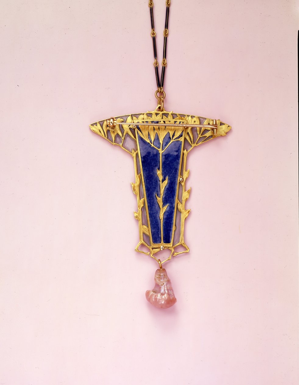 Broche colgante y cadena | Rene Jules Lalique
