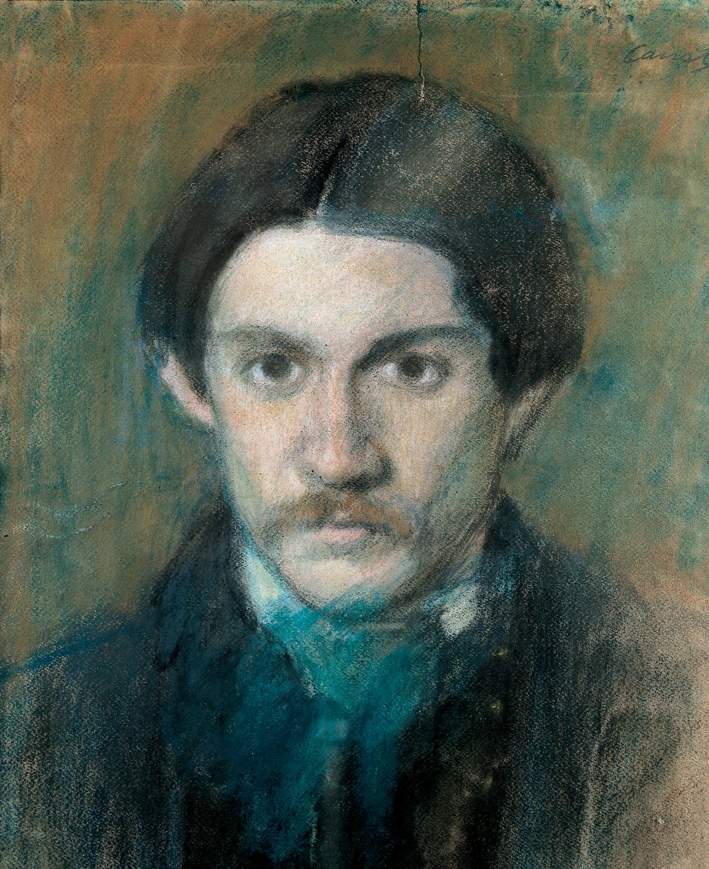 Retrato del pintor español Pablo Picasso