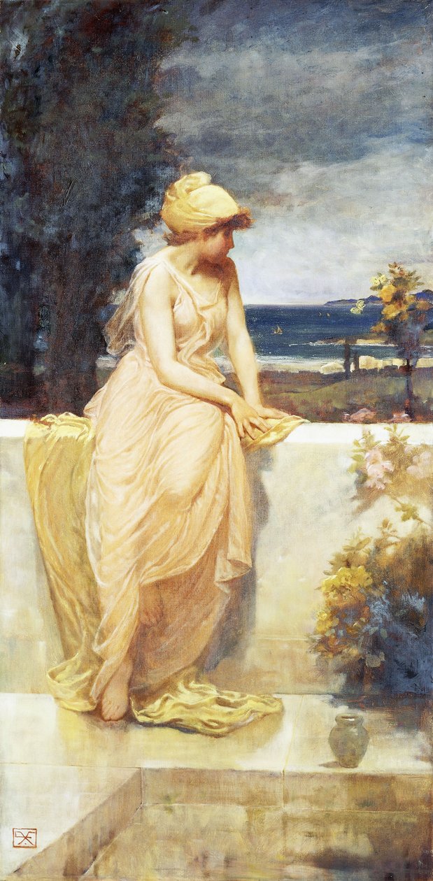 Esperando y observando | Robert Fowler | Impresión de arte